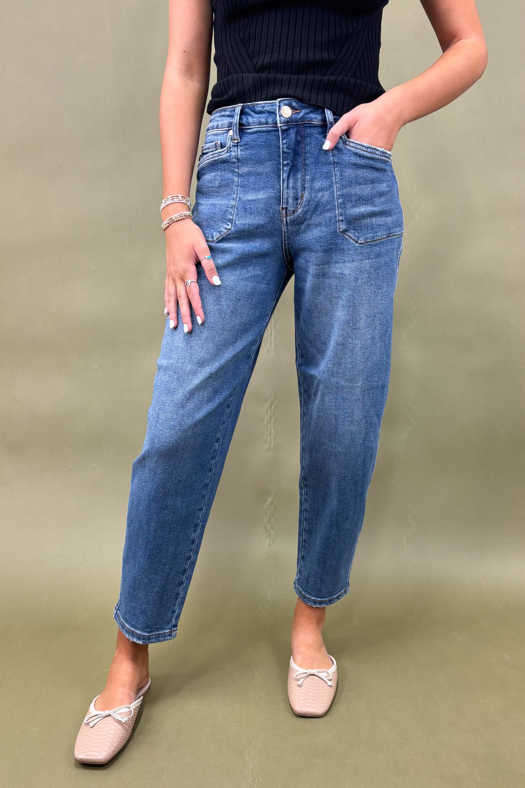 The Maureen Barrel Fit Judy Blue Jeans – All About You