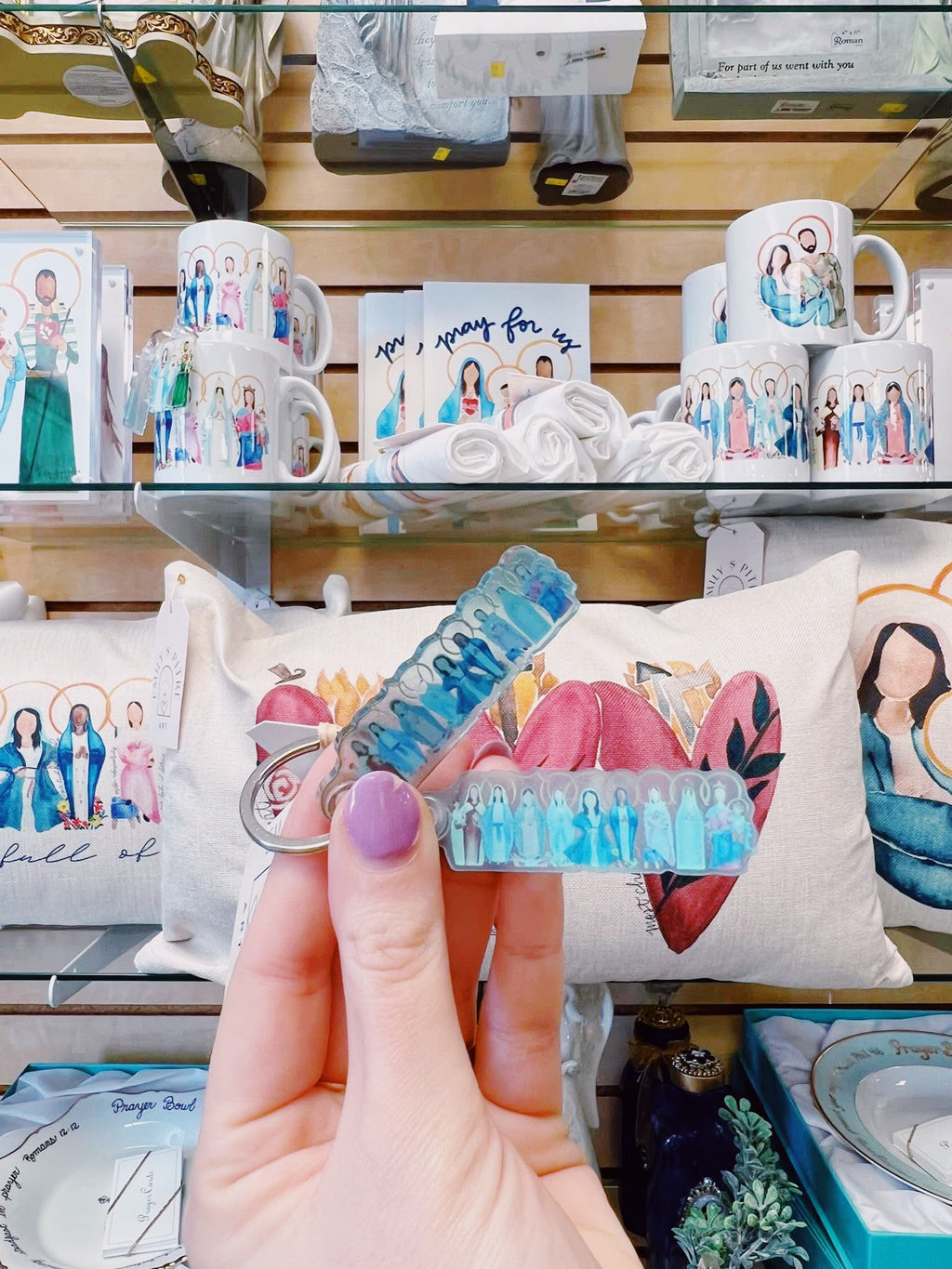 Many Marys Keychain – All About You Boutique & Gifts